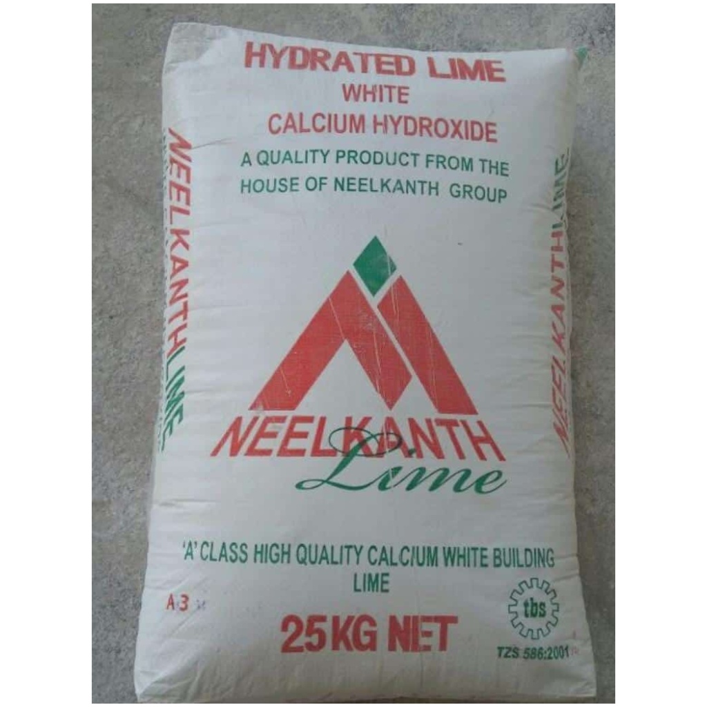 Hydrated Lime (25kgs) - REUCHER AFRICA KENYA LIMITED